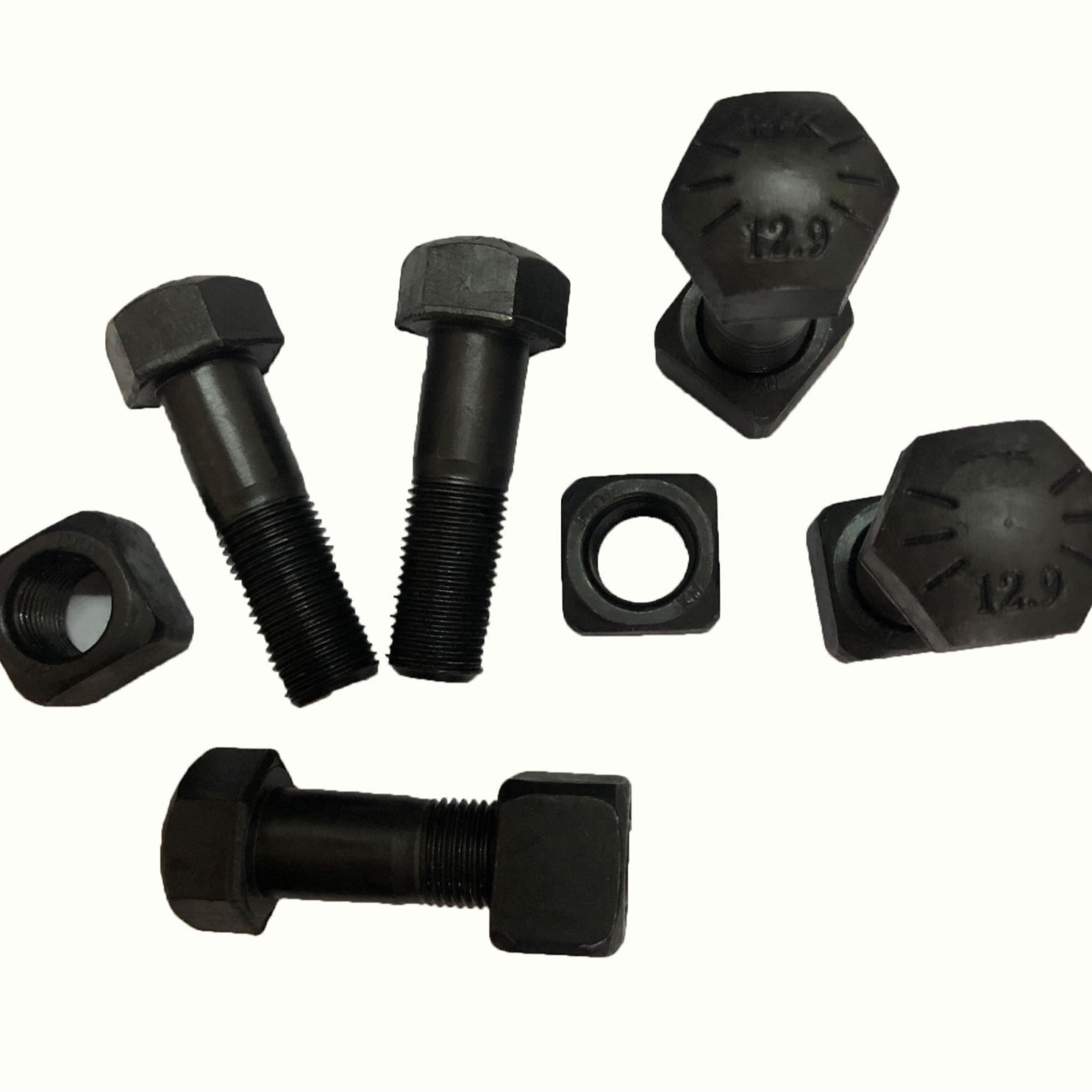 Grade 8 Track Bolts for Caterpillar Komatsu Bulldozers & Excavators